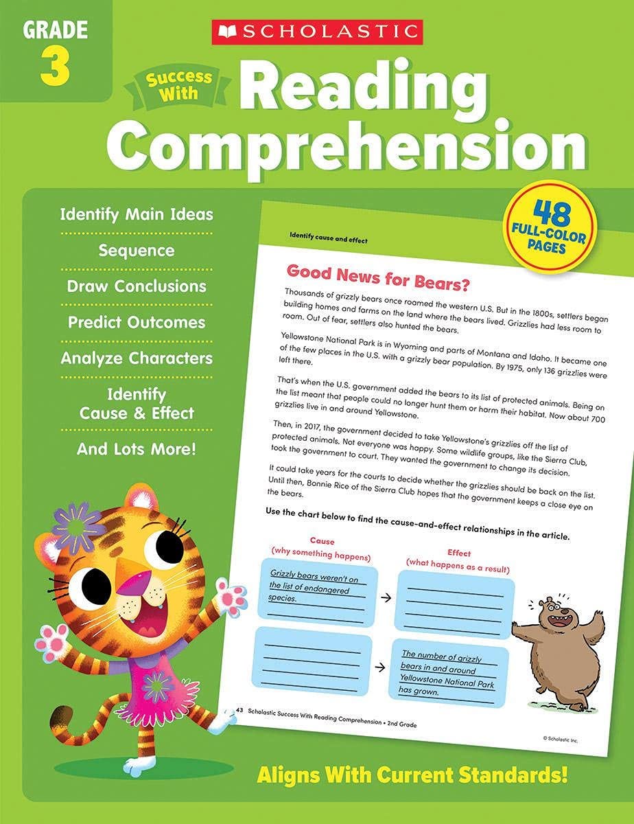 [DOWNLOAD][BEST]} Scholastic Success with Reading Comprehension Grade 3 ...