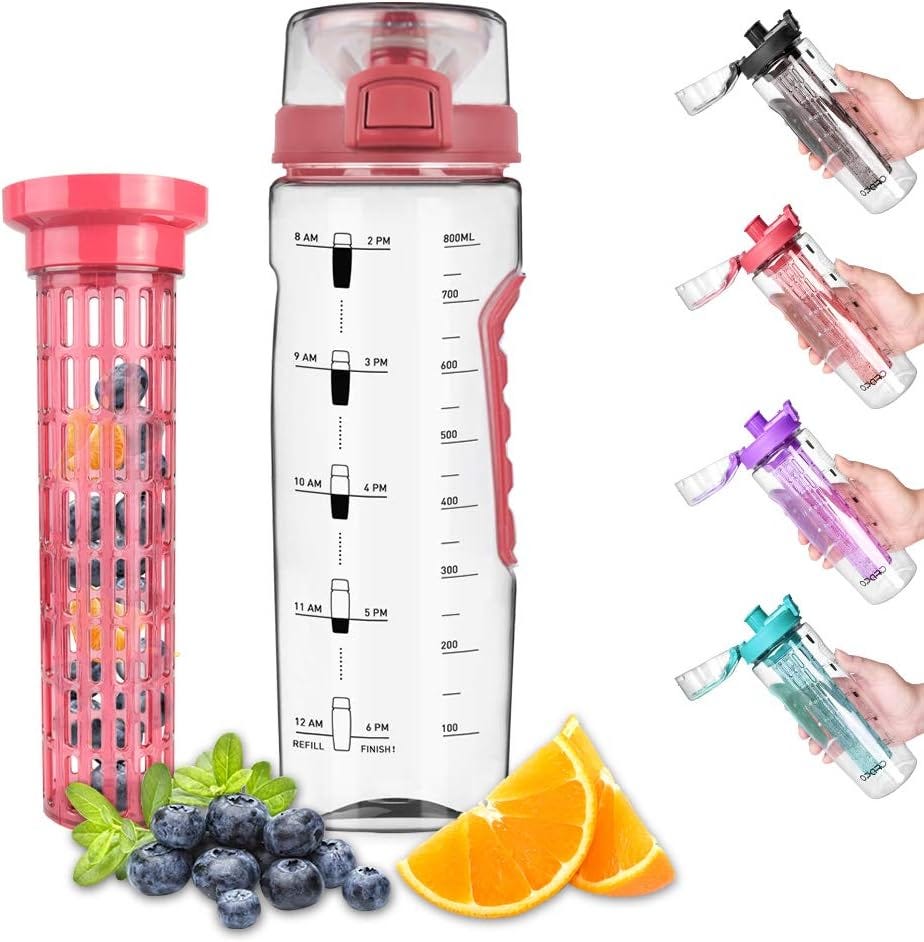 Opard Water Bottle, 30 oz Sports Water Bottles, Gym Water Bottles ...