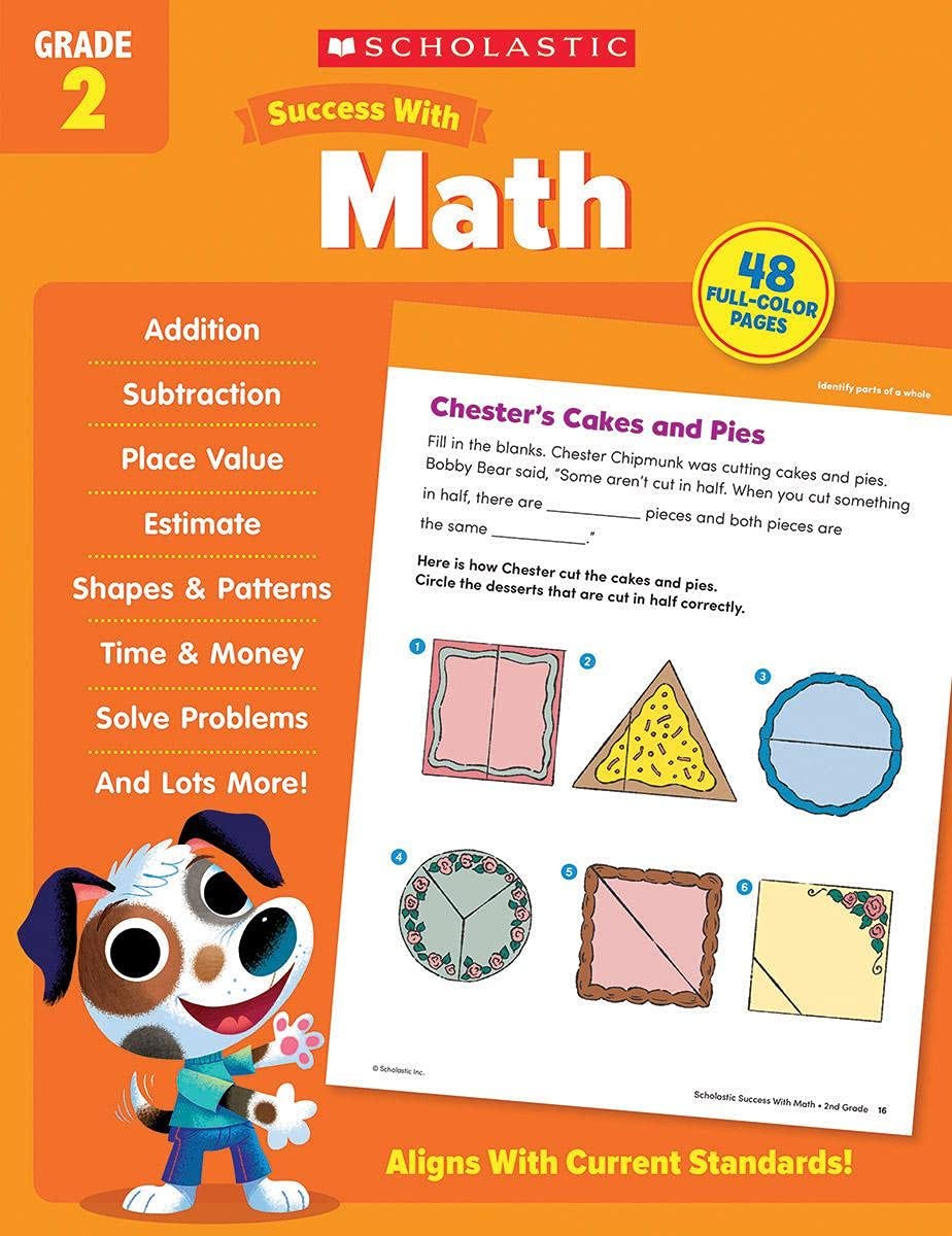 [EPUB[BEST]} Scholastic Success with Math Grade 2 Workbook | by ...