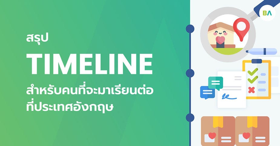 Timeline สำหรับคนที่จะมาเรียนต่อประเทศอังกฤษ | by BACCOM | Medium