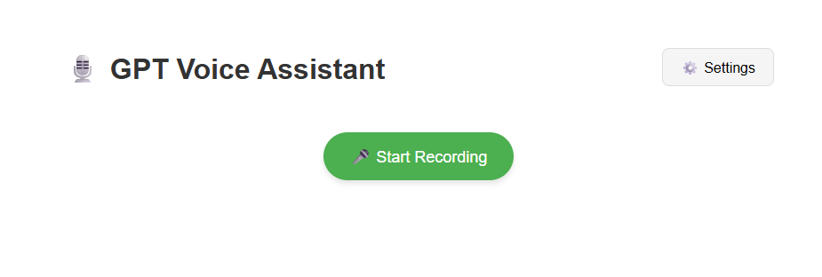 Building a Natural-Sounding AI Voice Assistant with React, FastAPI, and ...