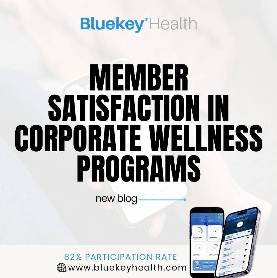 Member Satisfaction In Corporate Wellness Programs. | by Bluekey ...