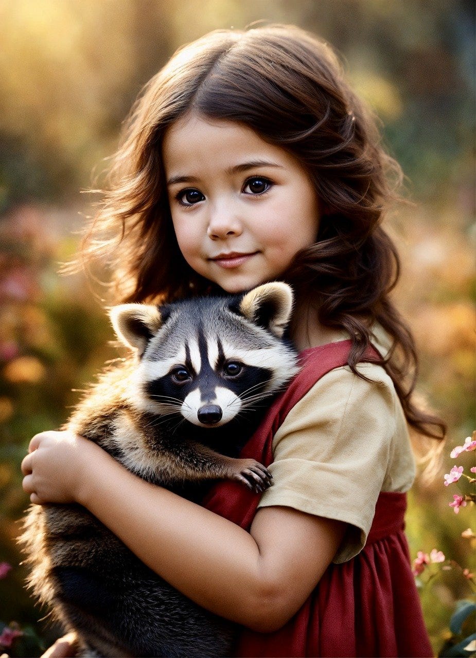 The Spanky Chronicles. My childhood pet raccoon. | by Ruby Noir 😈 ...