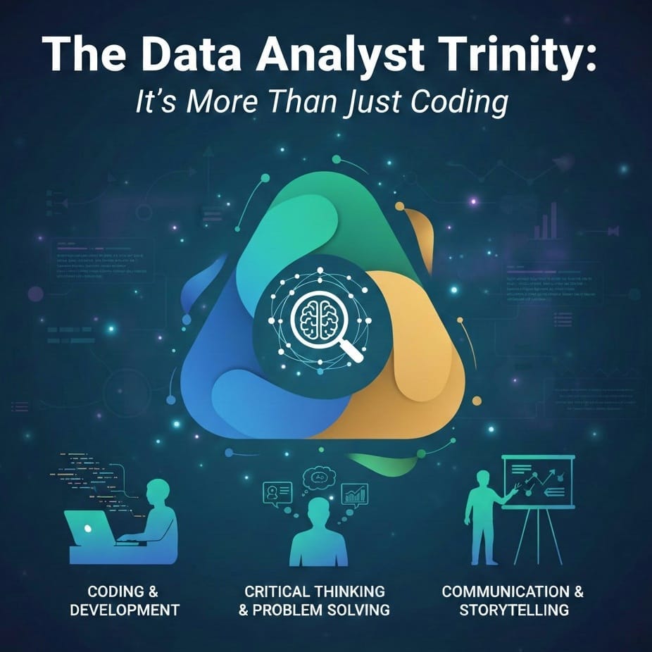 The Data Analyst Trinity: It’s More Than Just Coding | by Suyash kadu ...