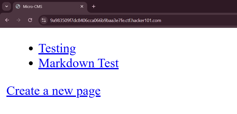 Hacker101 CTF Write-up: Micro-CMS v1 | by tijulkabir | Jan, 2026 | Medium