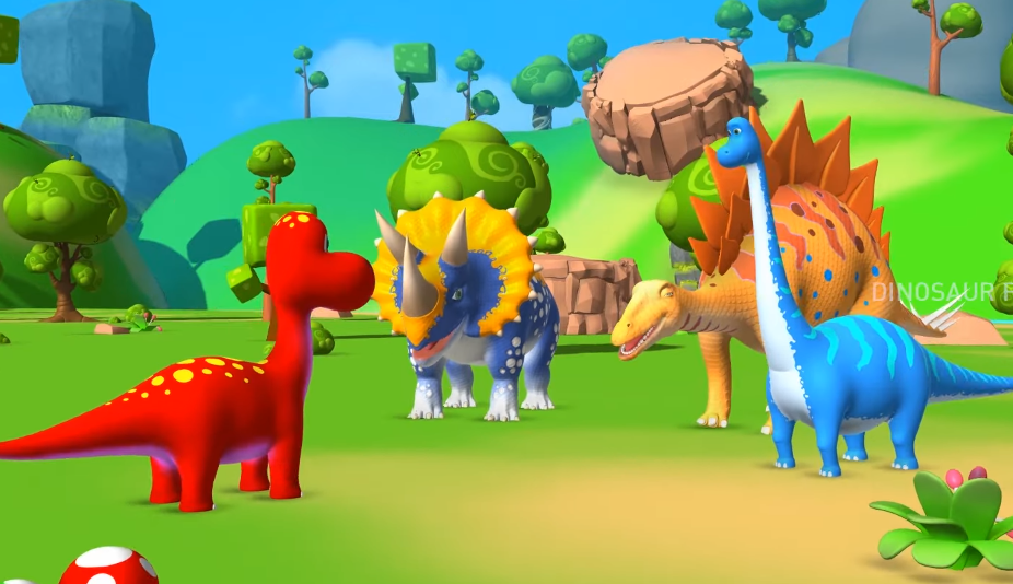 3 Color T-Rex Boat Escape: Jungle Man’s Heroic Rescue During Crocodile ...