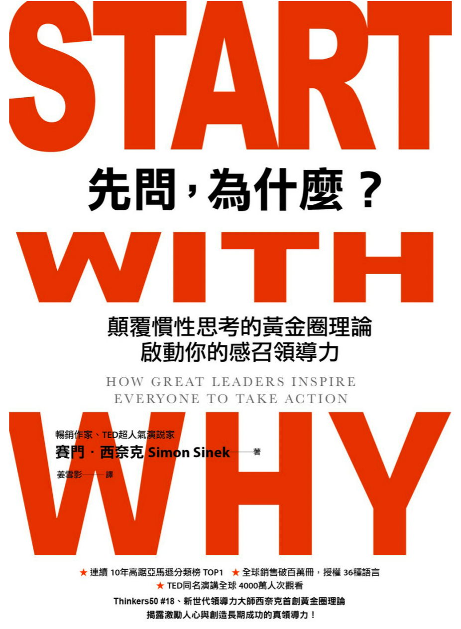 閱讀周記｜先問，為什麼 Start with Why - 士丹利周 - Medium