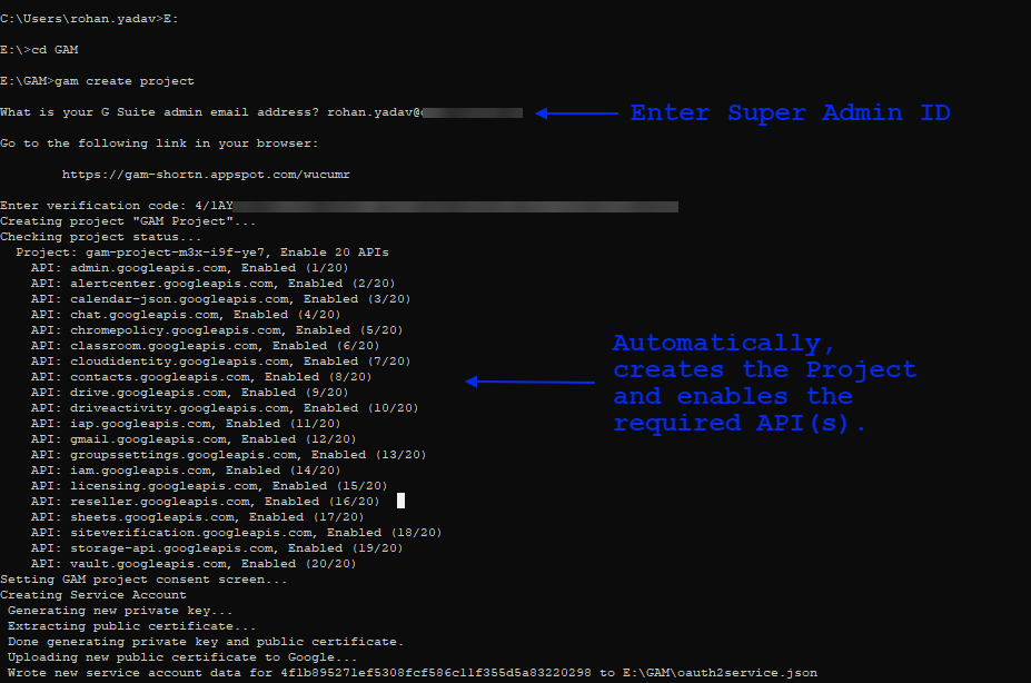 GAM (Google Apps Manager) in just 2 min | by Rohan Yadav | Medium