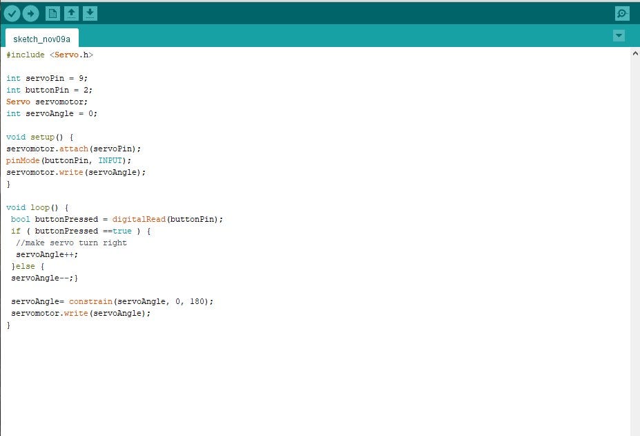 WEEK 11 ARDUINO SERVO AND CLICK - Armando Ayala - Medium