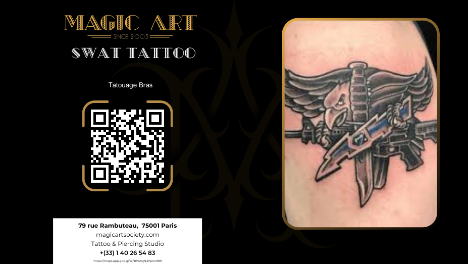 SWAT Tattoo: A Symbol of Elite Service and Valor | by Magic Art Society ...
