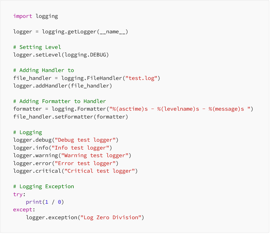 Python Logging: Understanding the Power of the Built-in Logging Module ...