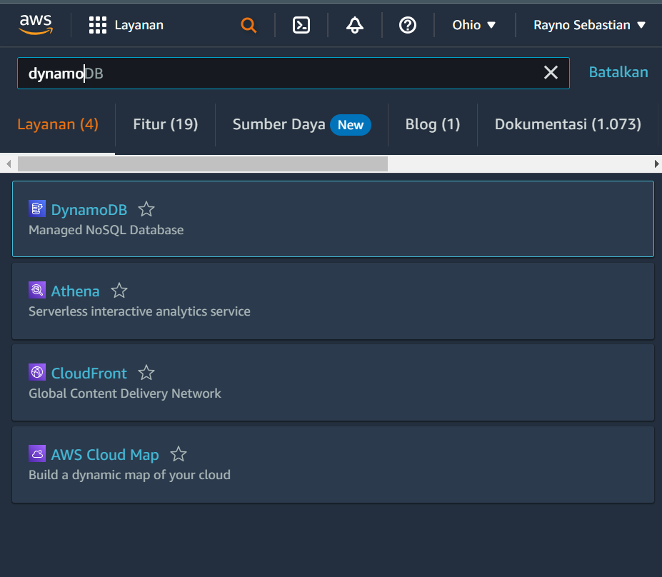 Cara membuat, mengimpor, membuat queri, dan mengekspor data dengan Amazon DynamoDB. | by Ikhda ...
