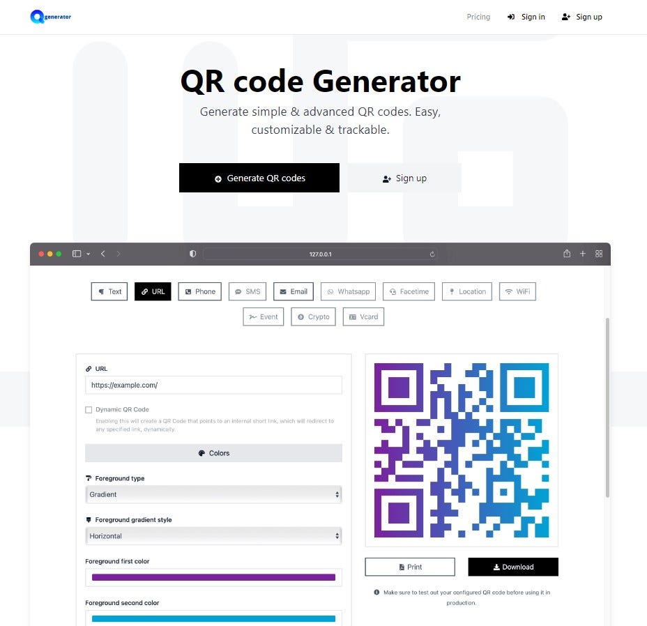 How to Make QR Codes with This Easy QR Code Generator | by Ayu.SG | Medium