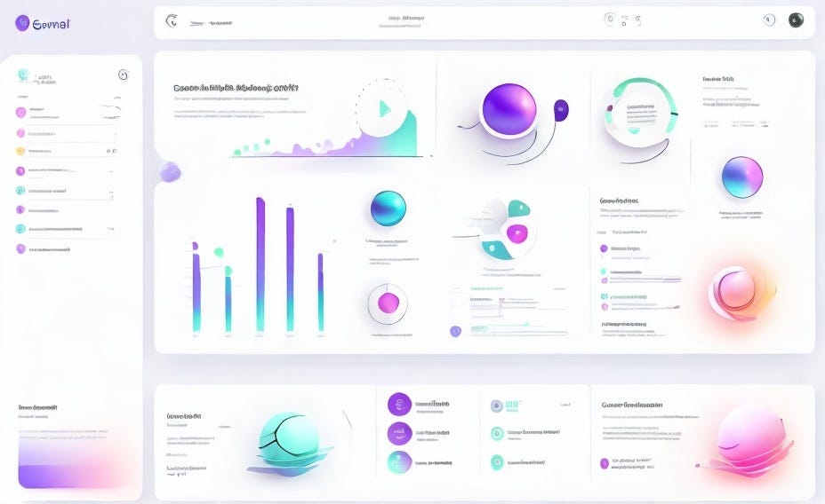 Introducing the Future of Admin Dashboards: Glassmorphism in Gradient ...