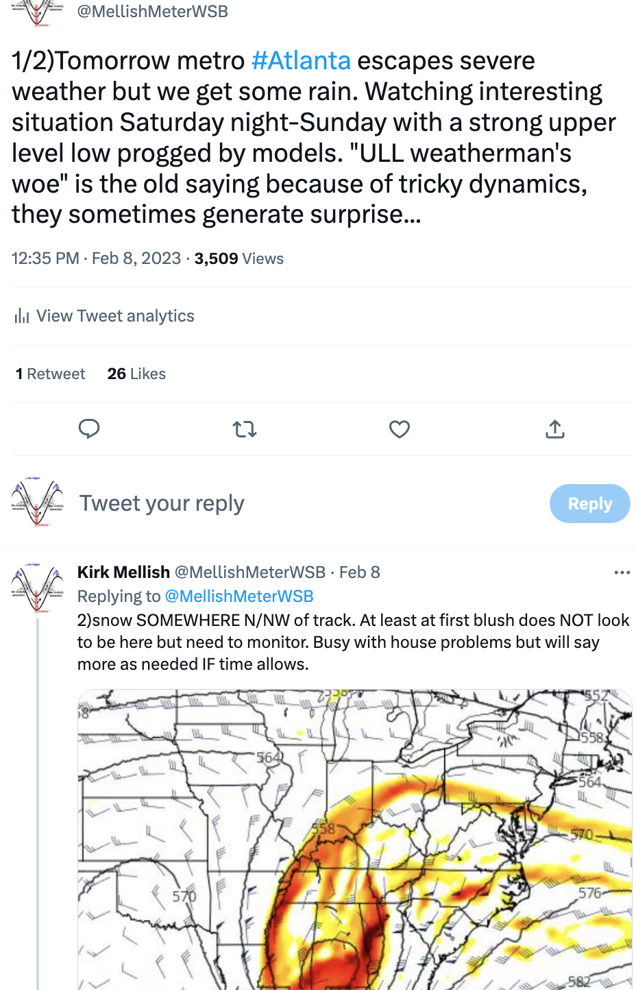 Weird weather alert for the SE U.S. | by Kirk Mellish | Medium