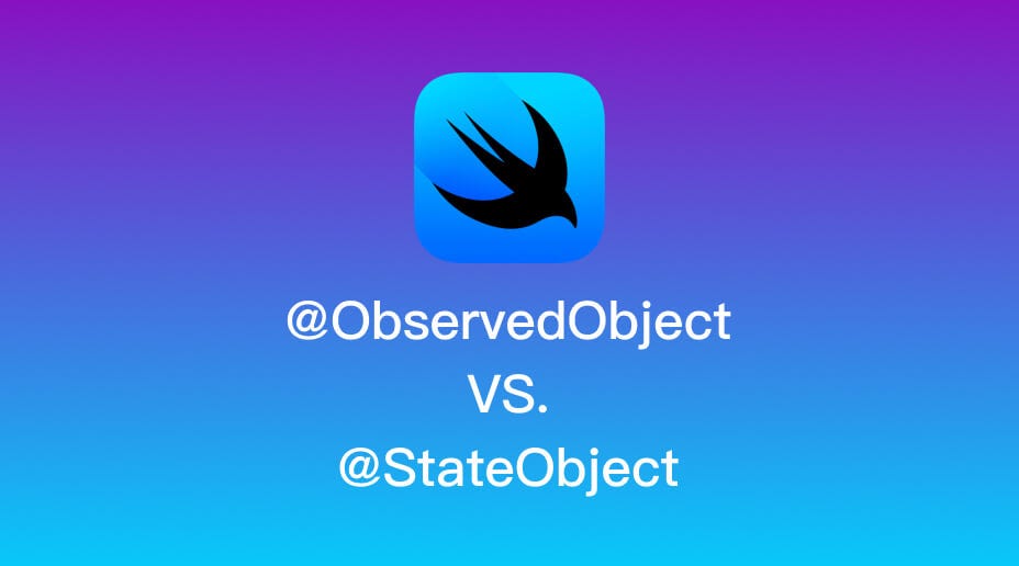 Stateobject And Observedobject Property Wrappers In Swiftui By Seetha Ramireddy Gangireddy