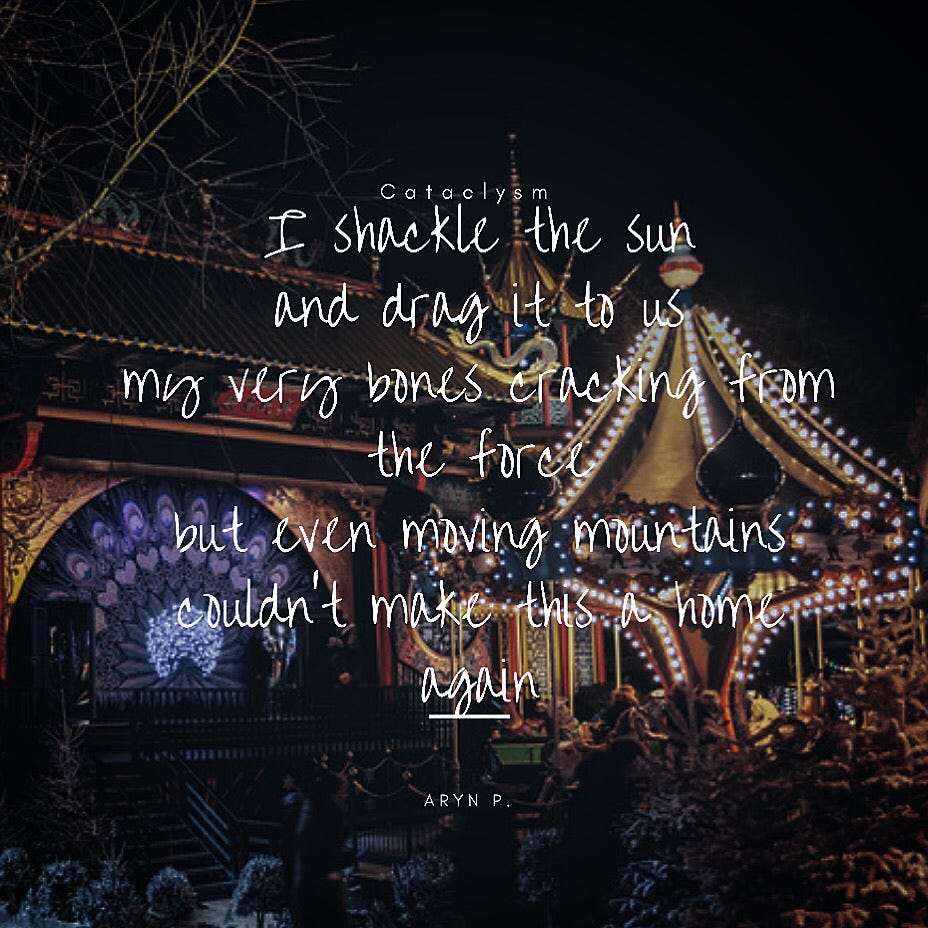 Cataclysm. I bring the dawn | by Aryn P. Noire | Medium