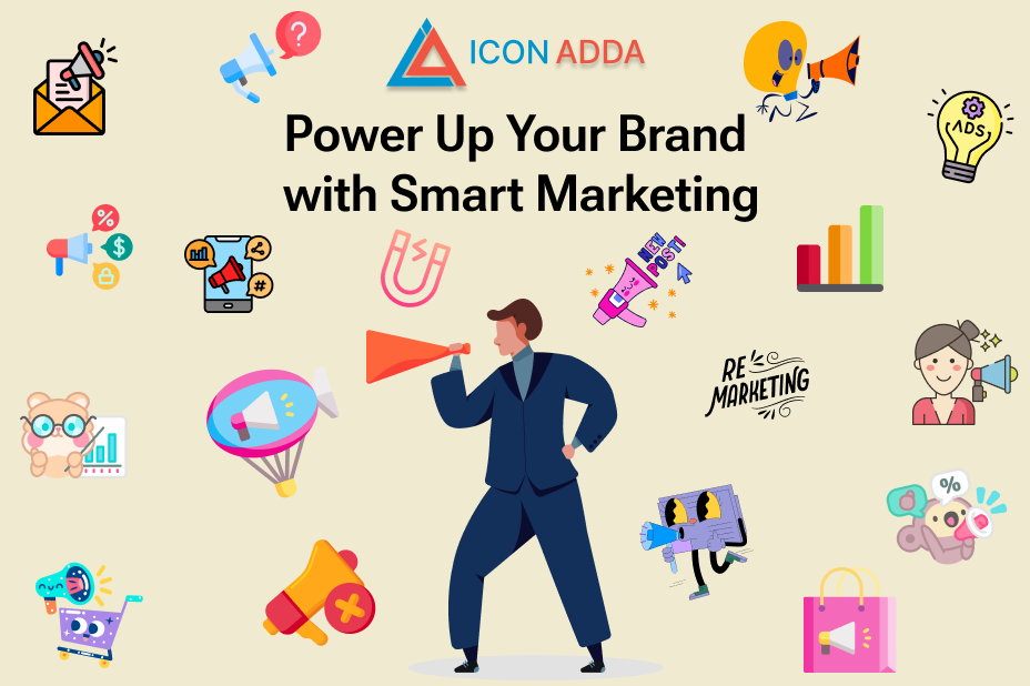 🚀 Boost Your Brand with the Perfect Marketing Icon — Free at Iconadda ...