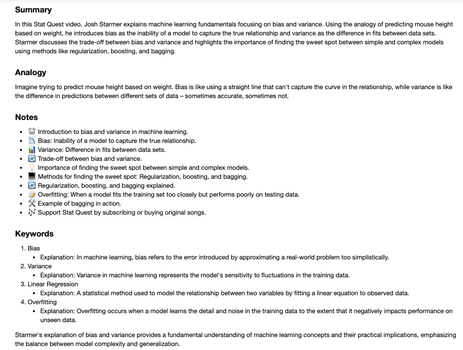 LLM Agent series-summarizing Youtube videos | by Jeffanthropologist ...