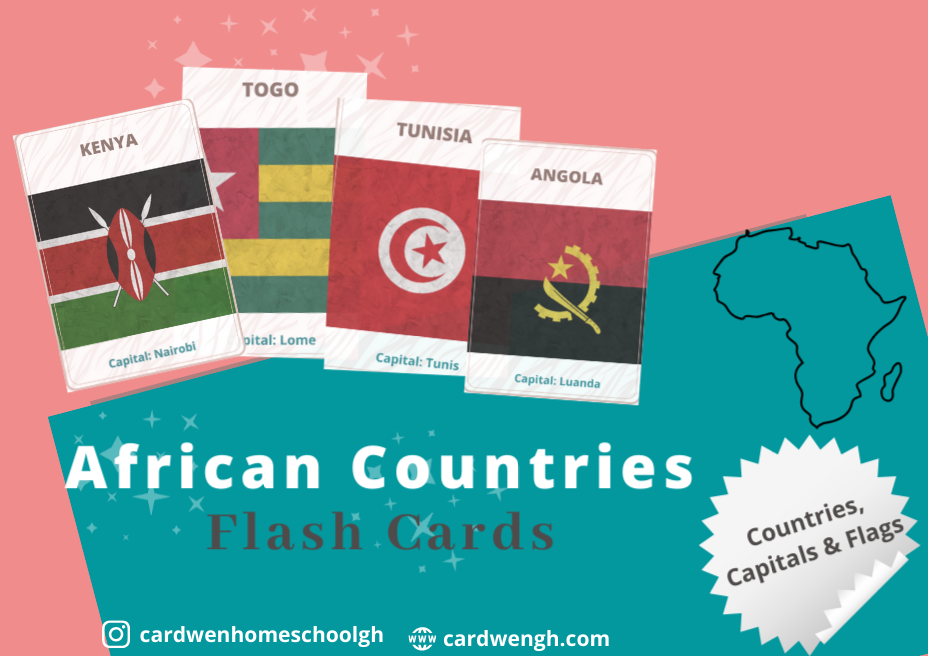 African Countries Flashcards at Amelie Challis blog