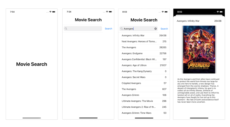 Creating a Movie Search iOS App. This is the step-by-step instruction… | by Cyan Villarin | Medium