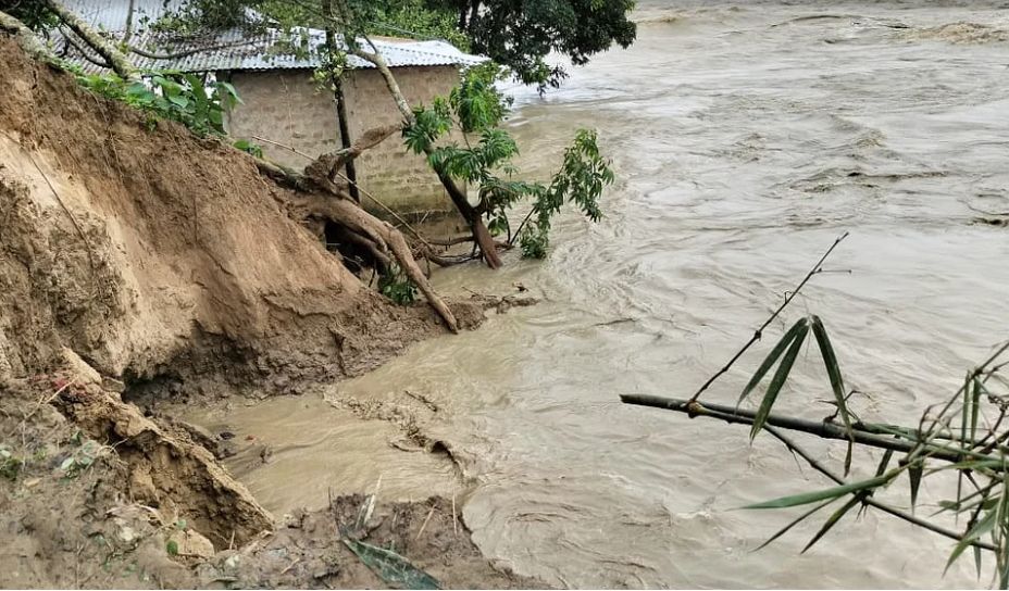 Flooding in Habiganj: Khowai River Water 279 Centimeters Above Danger ...