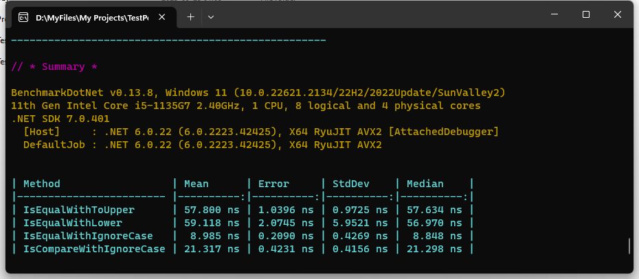 How To Do Performance Tests In C With Benchmarkdotnet By Venuthomas Medium