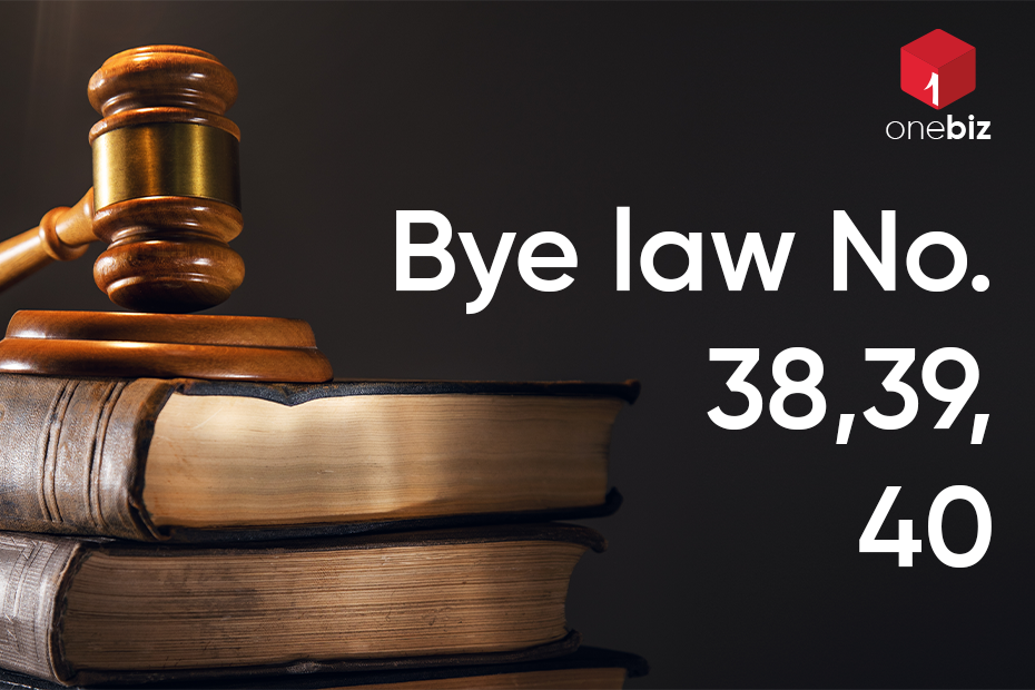 Co-operative Housing Society Bye-Law- 38, 39,40 | by Poonamcubeonebiz ...