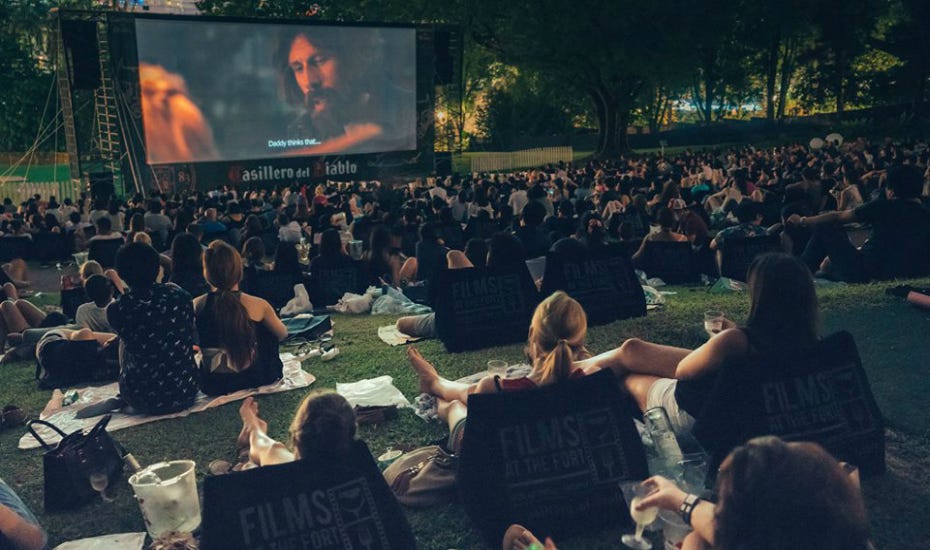 Open Air Cinema. “Are you sure this is the right place… | by Tien Skye ...