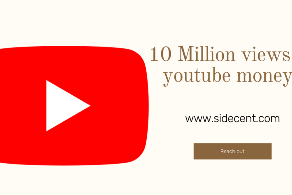10 Million views on Youtube Money? | by SHOKAT ALI | Medium