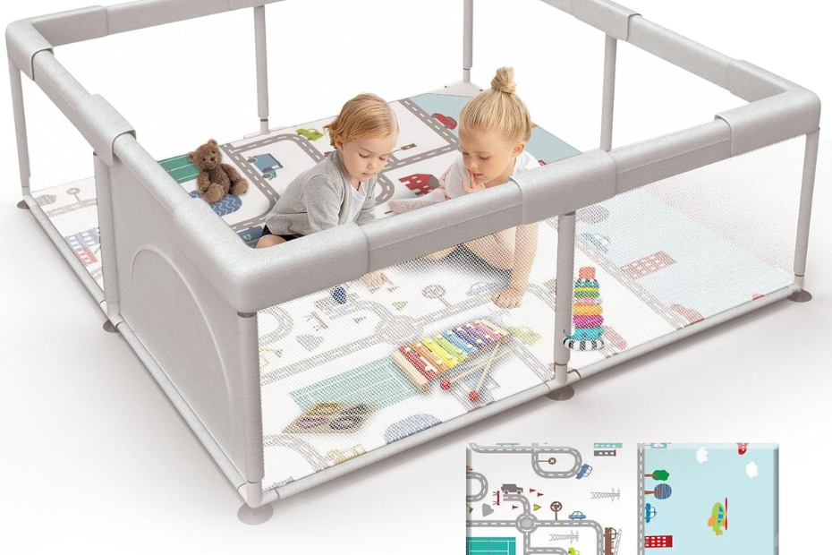 Safety Best Baby Playpen And Toddlers 49 X 49 Inch | by Furniture Items ...