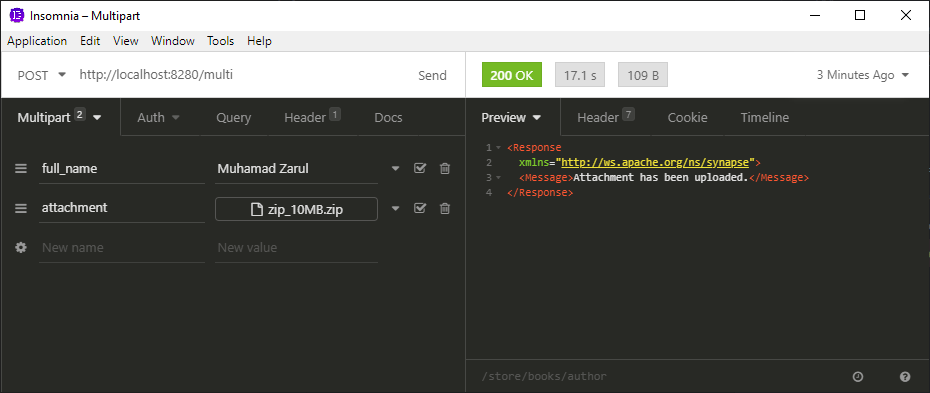 WSO2 EI Multipart API (Upload Attachment) | by Zarul Izham Zubir | Medium
