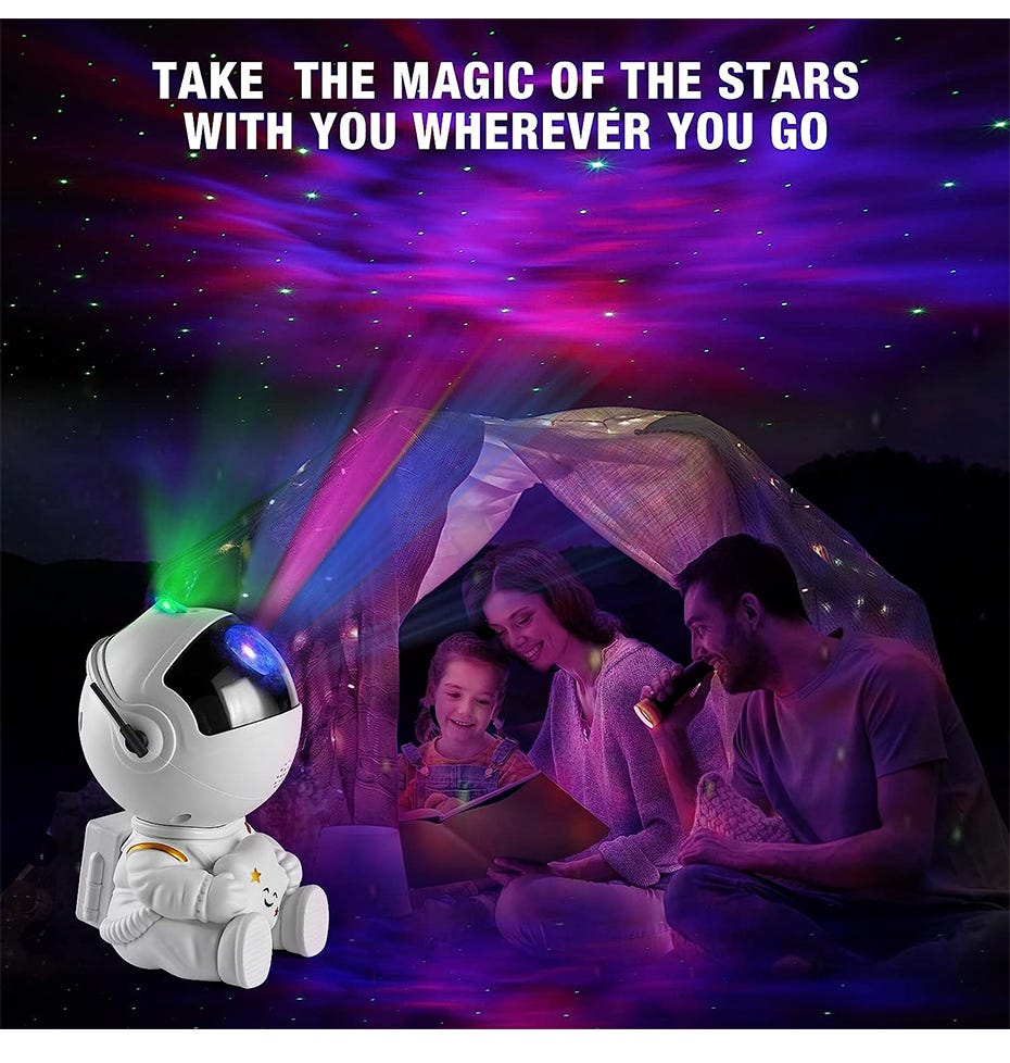 🌌 This Galaxy Star Astronaut Projector Will Instantly Transform Your ...