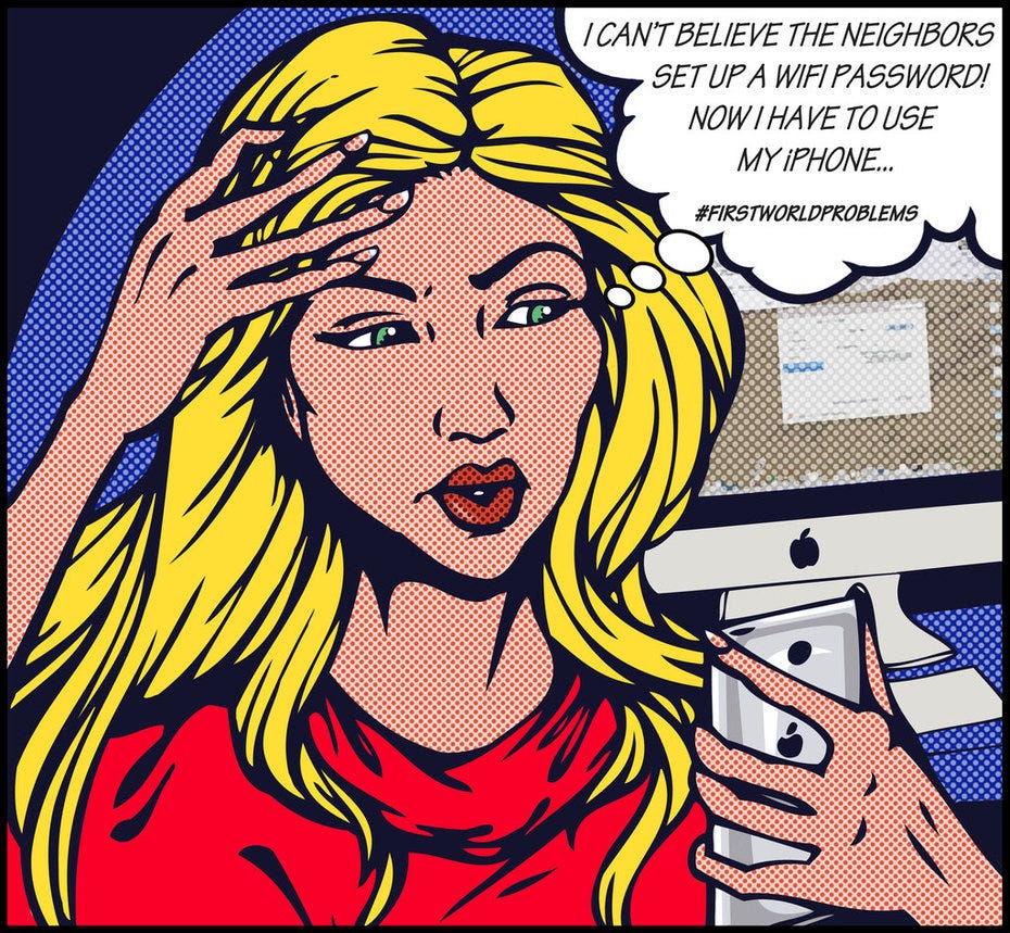 The Problem With Having Problems. It could be worse. | by Juliet | Medium