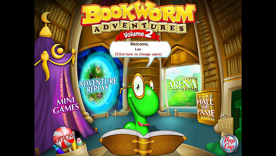 Bookworm Adventures. Players guide Lex the bookworm through… | by Juvy ...