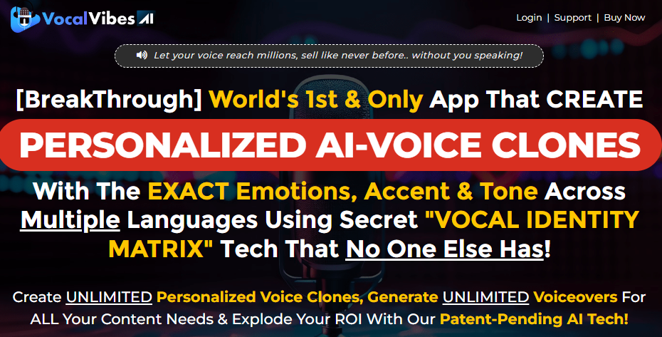 Vocal Vibes AI Review: Best AI Voice Cloning Software!2024 | by Make ...