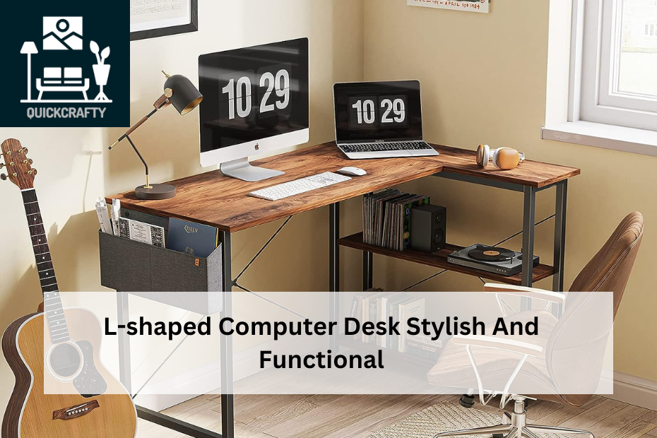 L-shaped Computer Desk Stylish And Functional | by Furniture Items | Medium