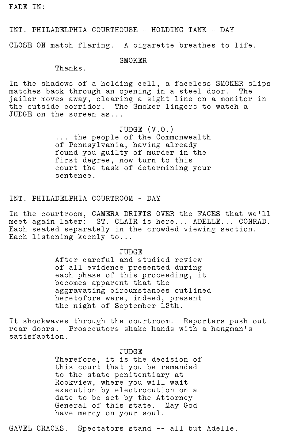 Page One: ‘The Fugitive’ (1993). Screenplay by Jeb Stuart and David ...