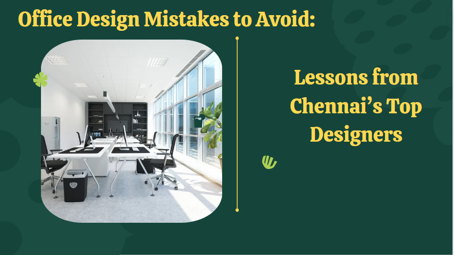 Office Design Mistakes to Avoid: Lessons from Chennai’s Top Designers ...