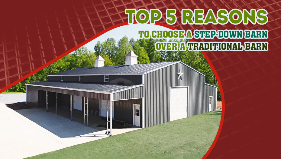 Top 5 Reasons To Choose A Step-Down Barn Over A Traditional Barn | by ...