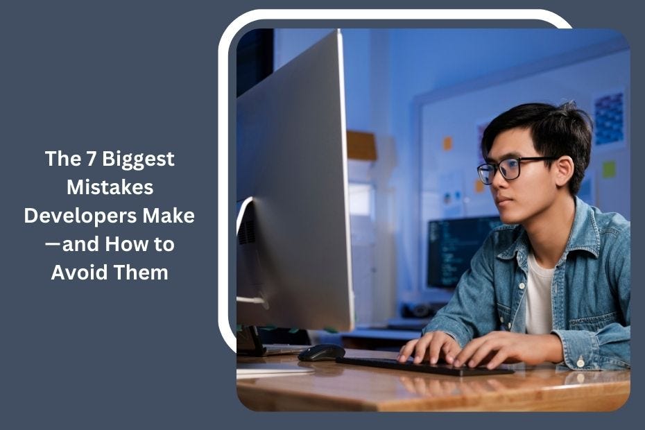 The 7 Biggest Mistakes Developers Make — and How to Avoid Them | by Berel Farkas | Apr, 2025 ...