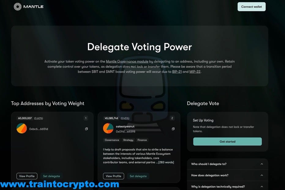 How to Delegate your Token MNT From Mantle Ecosystem! | by Train To ...