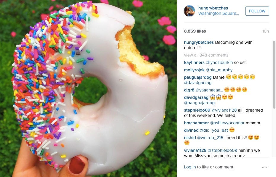 Hungry Betches Instagram Account Will Make You Hangry | by NYU Local ...