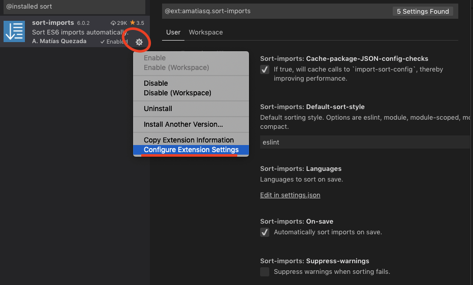 Using Eslint Prettier And Sort Imports Vscode Extensions For Formatting Open Source Project