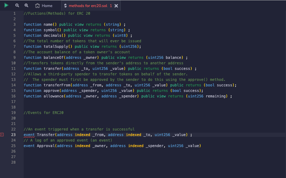 Erc20 Token Solidity Smart Contract By Prachikher Medium