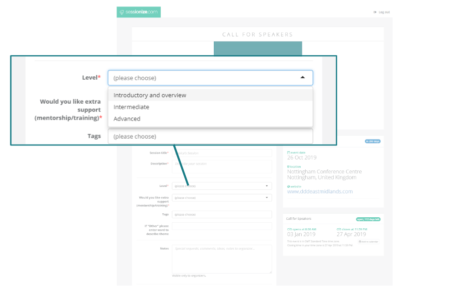 Using Sessionize To Submit. Different conferences have different… | by ...