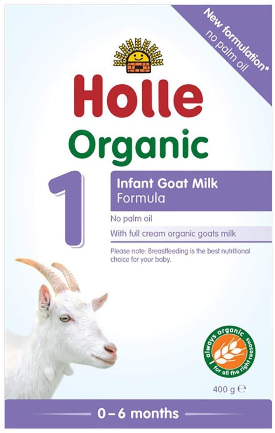Buy Holle Organic Infant Formula 1 Goat Milk with DHA - Nursingangel - Medium