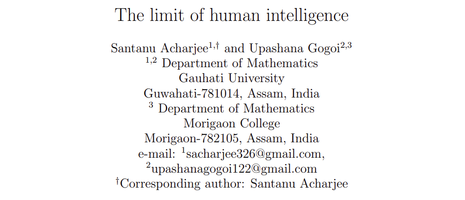 Limits of intelligence // is human/artificial intelligence limitless ...