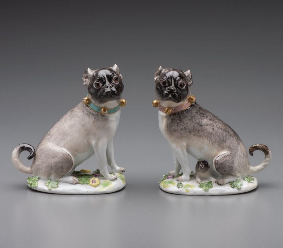 A Pair of Porcelain Pugs: August Collection Highlight | by High Museum ...