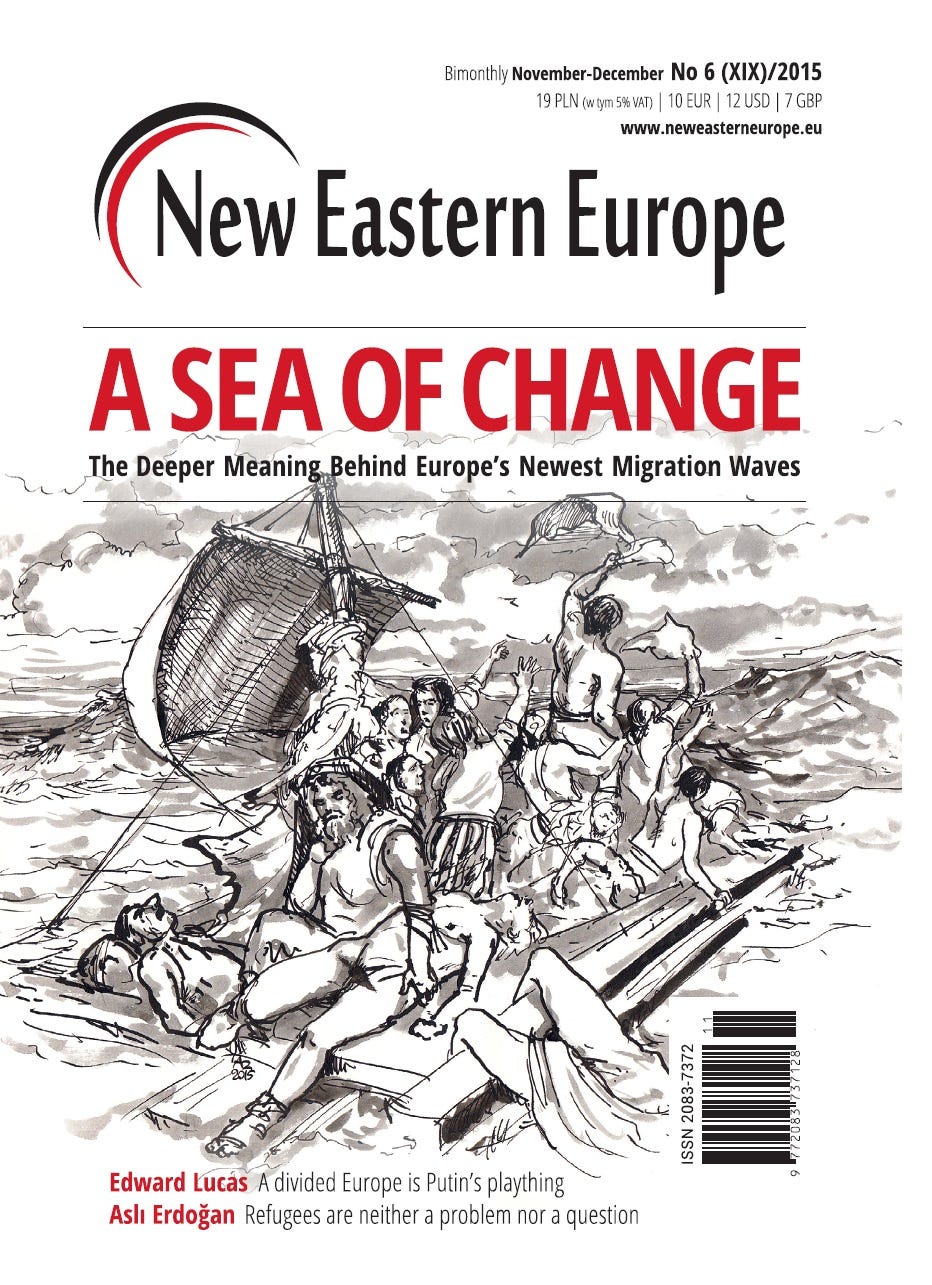 A Sea of Change: The deeper meaning behind Europe’s newest migration ...